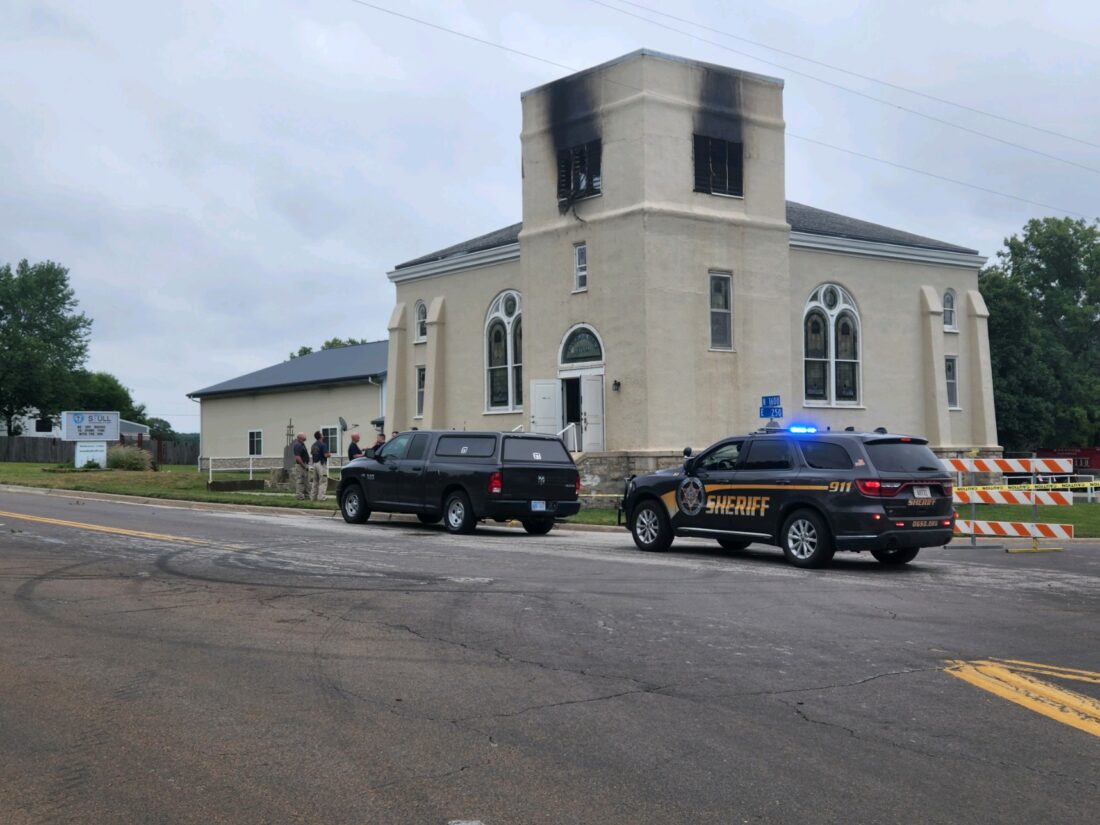 Stull Road reopens after church fire | News, Sports, Jobs - Lawrence ...